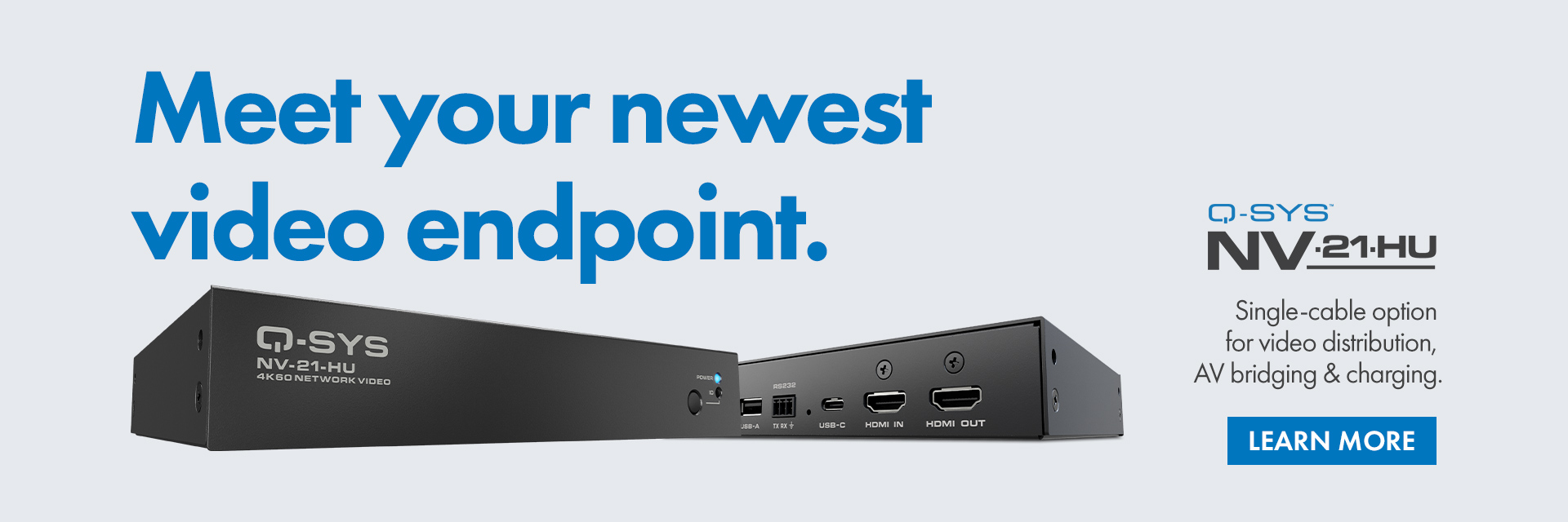 Q-SYS - Cloud-manageable Audio, Video and Control