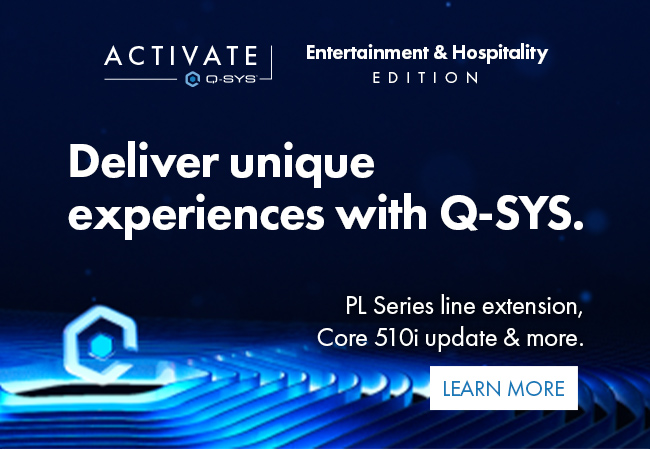 Q-SYS - Cloud-manageable Audio, Video and Control