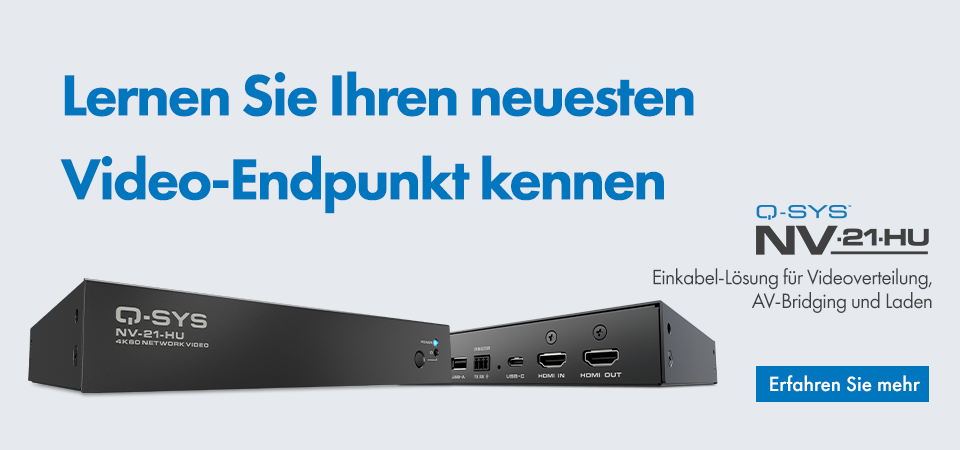 Q-SYS - Cloud-manageable Audio, Video and Control